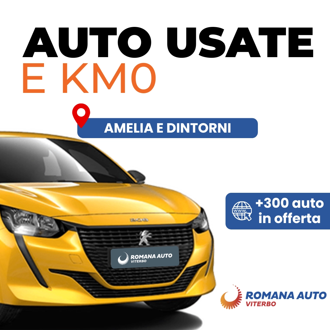 Auto usate e Km0 Amelia | Romana Auto Viterbo